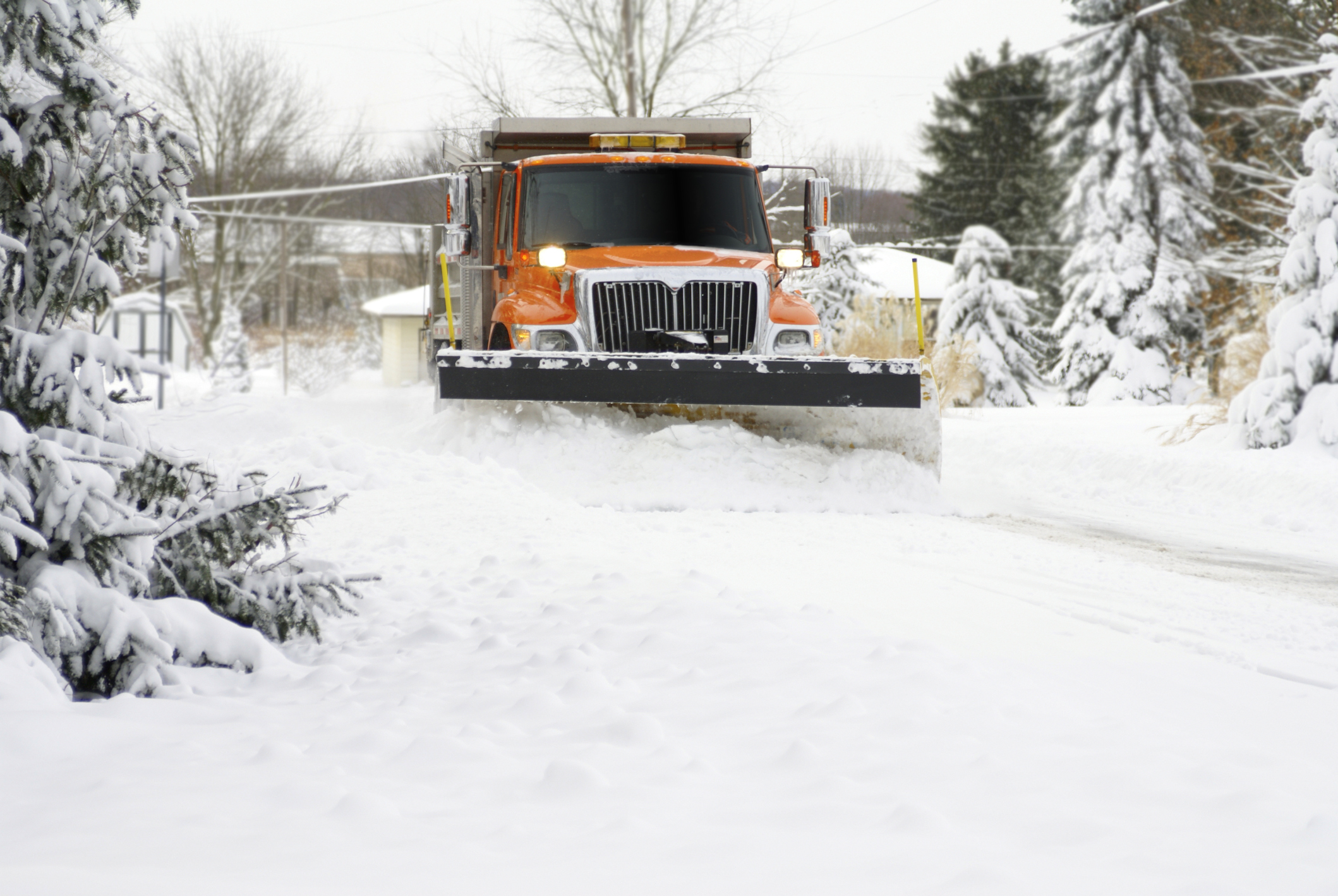 Snow Plow Safety Alert