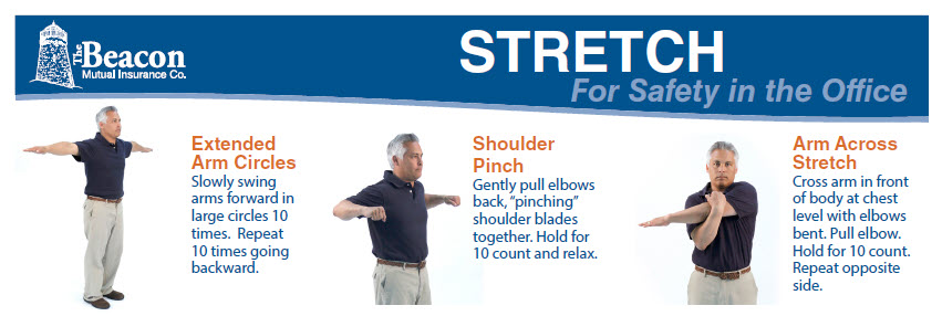 Stretch For Safety Office Card