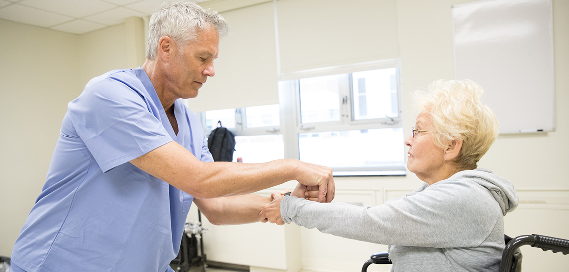 Two Hand Wrist Hold - Caregiver Guide - Self Protection